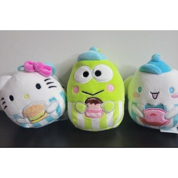 Squishmallows | Toys | Squishmallow Hello Kitty And Friends Clip On ...